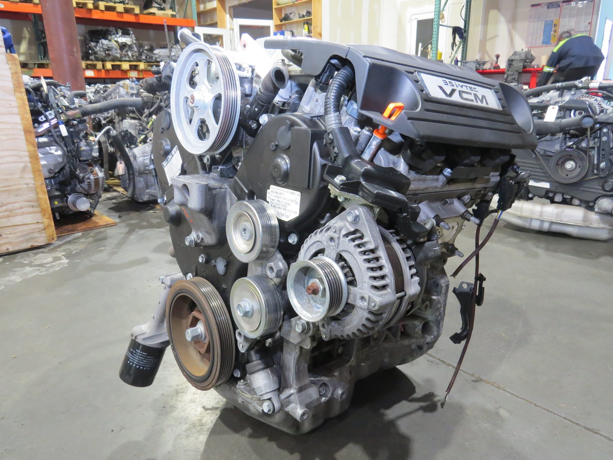 2008 2009 2010 2011 2012 HONDA ACCORD V6 ENGINE 3.5L JDM J35A VCM i ...