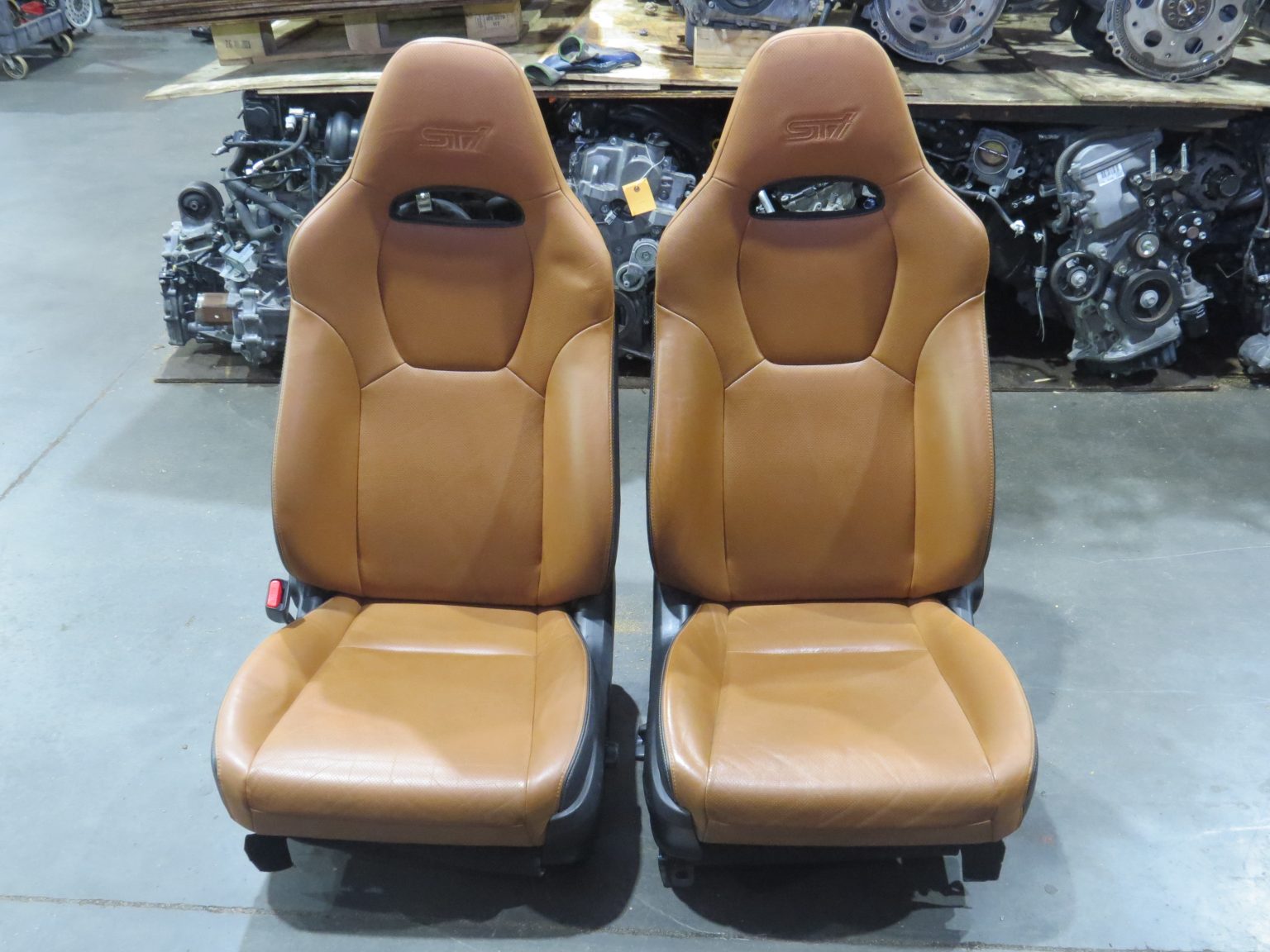 JDM 08-14 SUBARU WRX STI SEATS OEM PREMIUM VERSION 10 STI SEDAN ...
