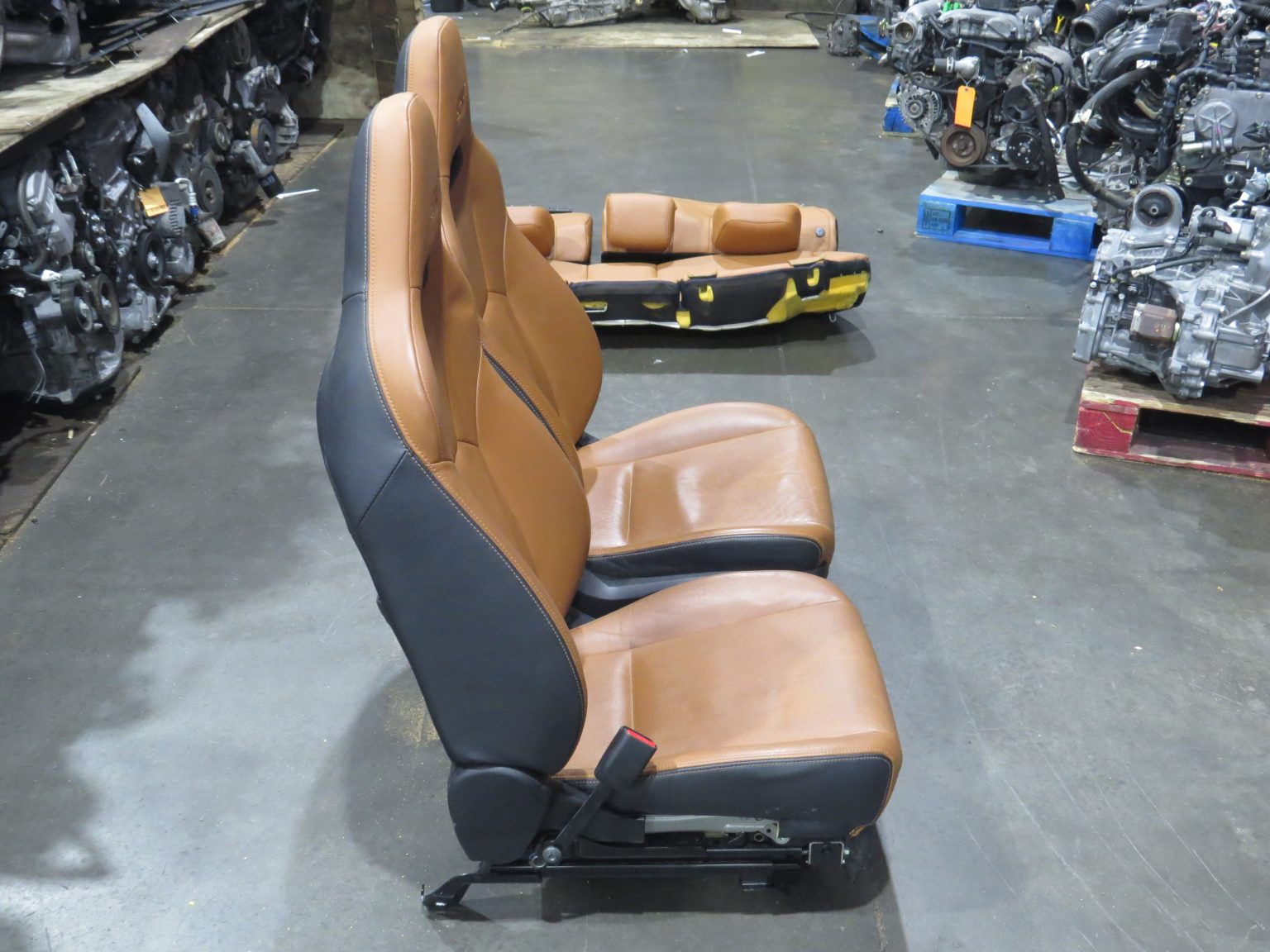 JDM 08-14 SUBARU WRX STI SEATS OEM PREMIUM VERSION 10 STI SEDAN ...